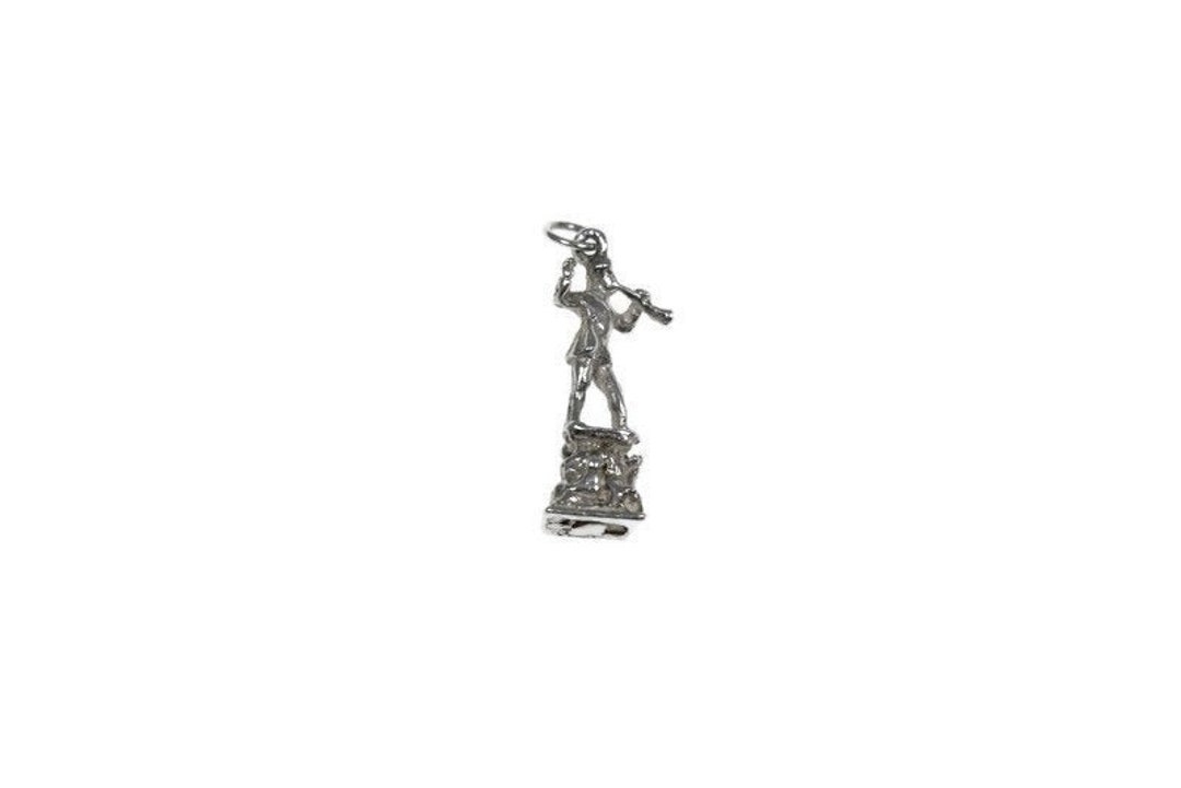 Vintage Sterling Silver Pied Piper Charm, Hamelin, Bracelet Charm, Pan ...