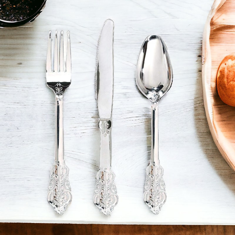 Silver Flatware - Etsy