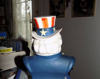 Uncle sam figurine | Etsy