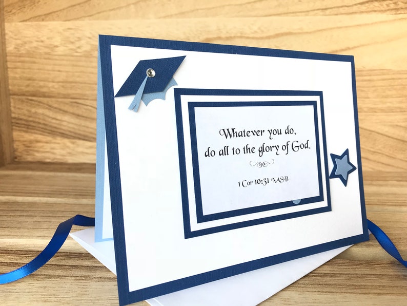 Graduation Card-blue-1808124 - Etsy