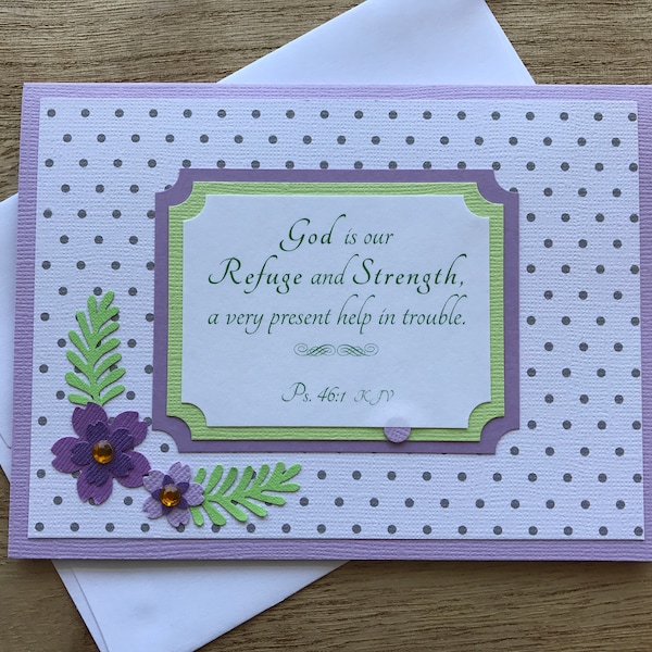 Bible Verses Get Well Card - Etsy