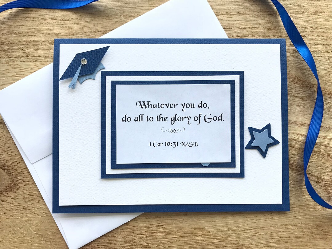 Graduation Card-blue-1808124 - Etsy