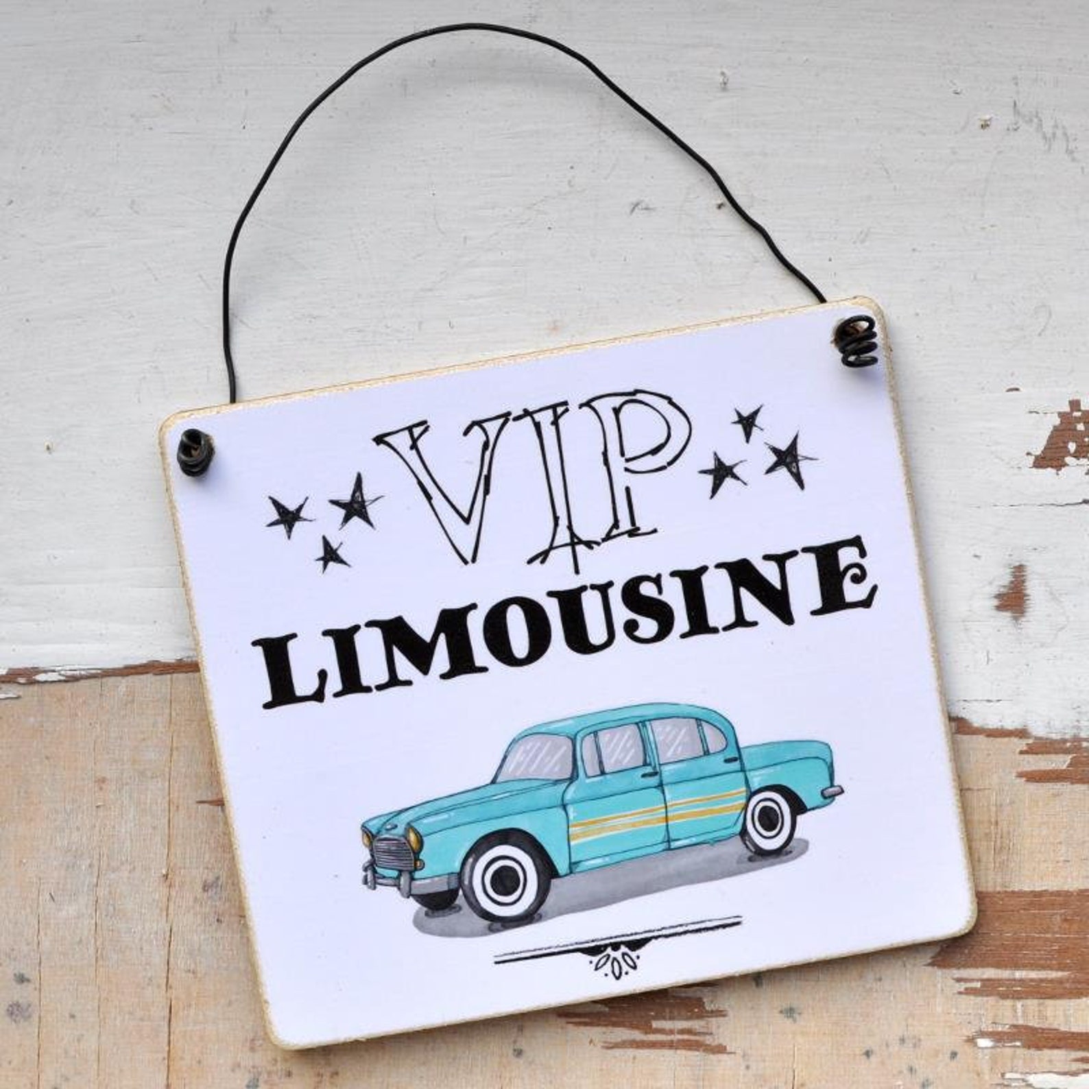 VIP Limousine Car or Parking Sign - Etsy
