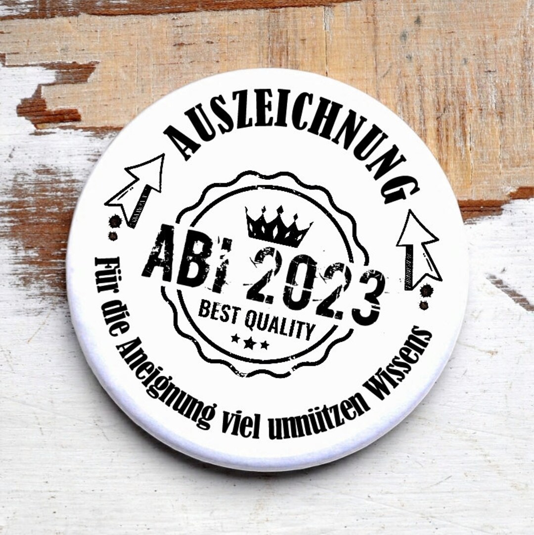 Button With Graduation Statement: Award for Accumulating Useless ...
