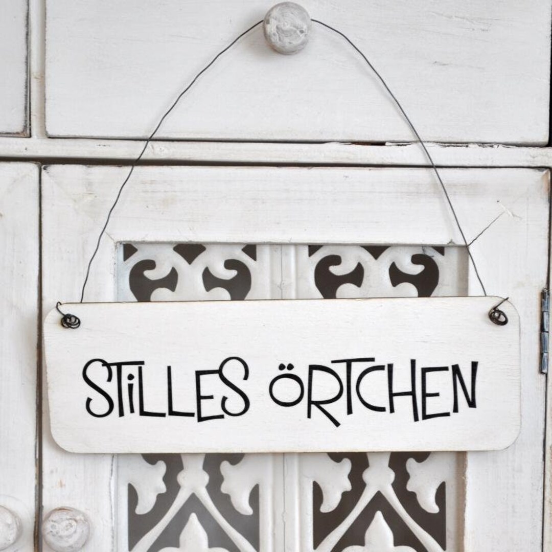 QUIET PLACE Sign - Etsy