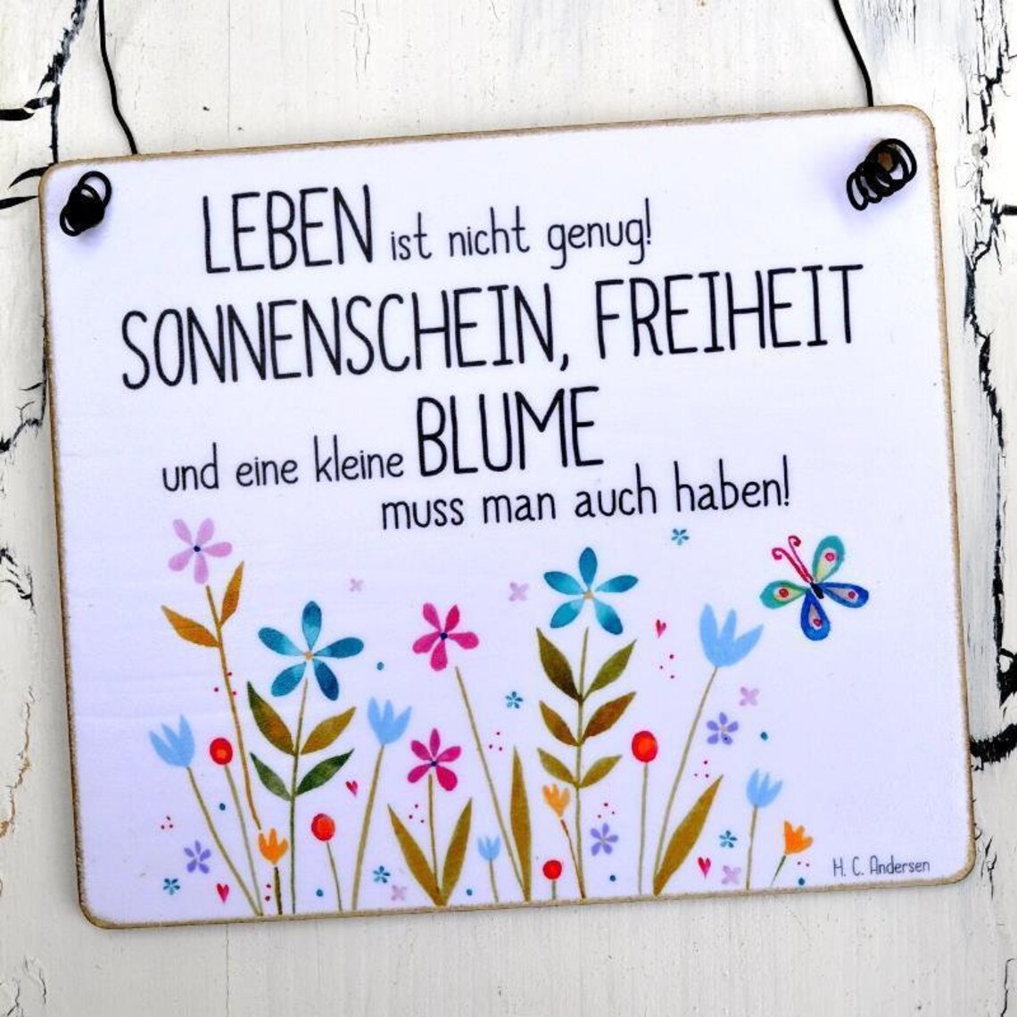 Garden Sign LIFE IS NOT ENOUGH - Etsy