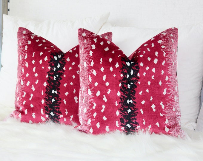 Floral Decorative Throw Lumbar Pillow Cover - DOUBLE SIDED Cushion ...