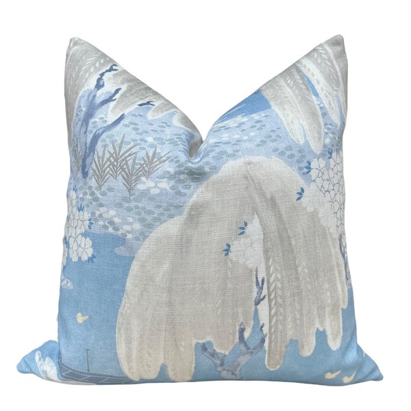 Blue Willow Pillow - Etsy