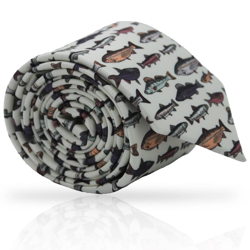 Fish Necktie - Etsy