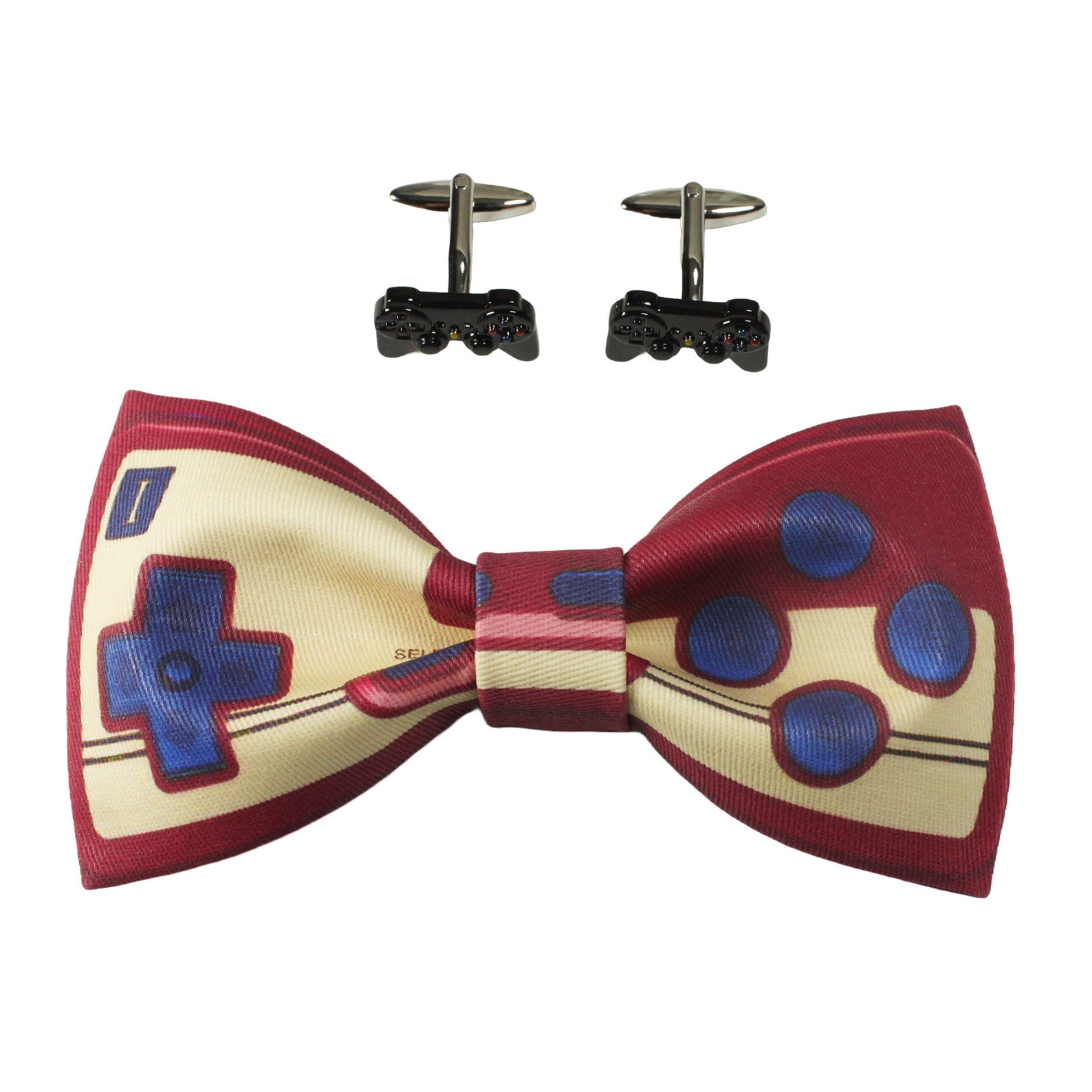 Joystick Bow Tie - Gamepad Bow Tie - Game Gift - Video Game Bow Tie ...