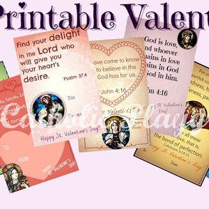 Printable Valentines - Etsy