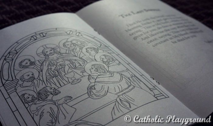 Printable: Lent Coloring Book - Etsy