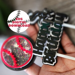 Baseball Theme Digital Download SVG Party Shaker Sports Fanatic Laser ...