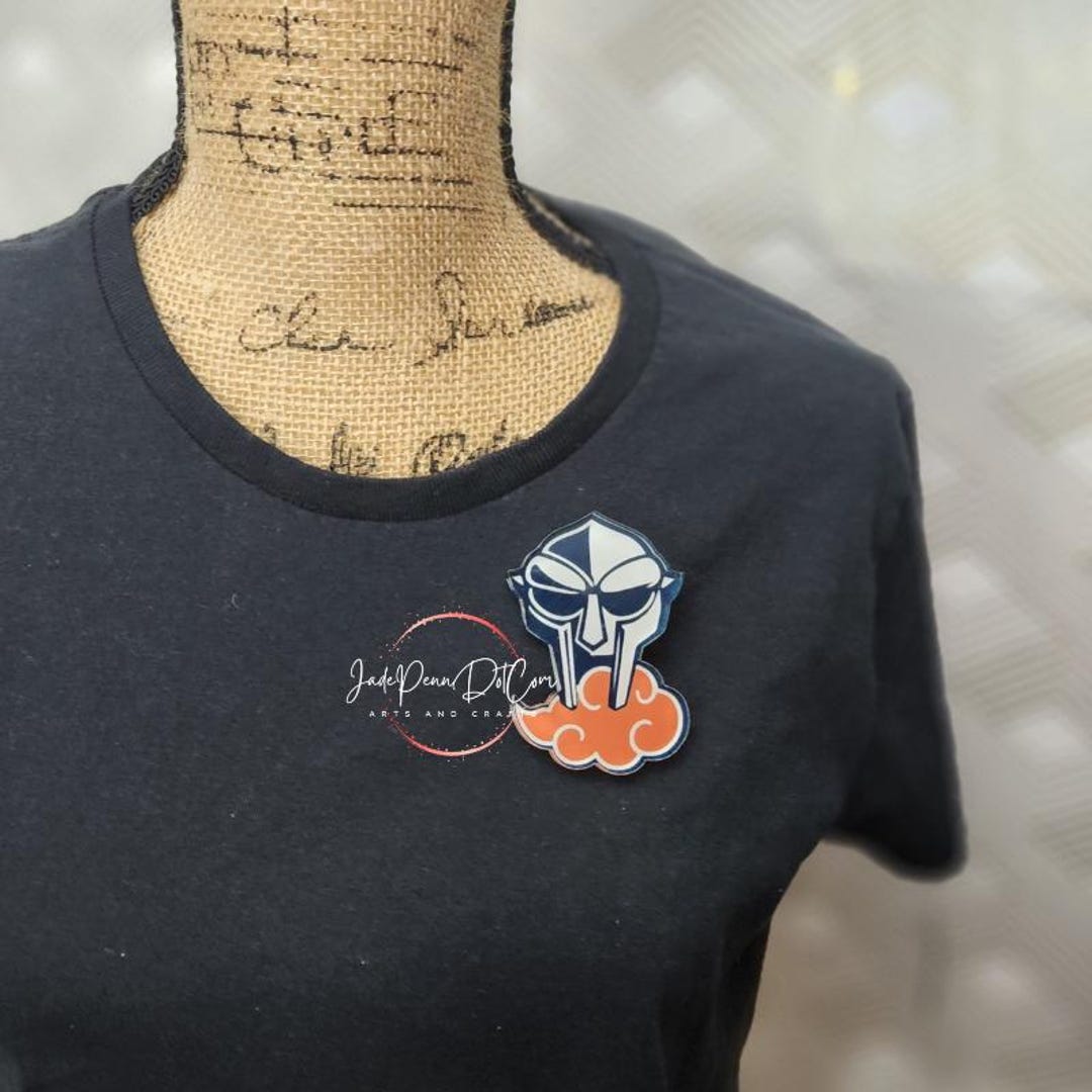 Akatsuki X MF DOOM Light-up Brooch – LED Acrylic Crossover Pin | Anime ...