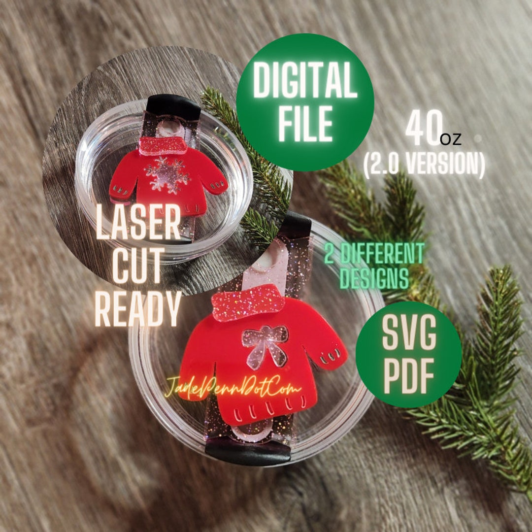 Digital Ugly Sweater Contest Fun Festive Christmas Laser Cut Ready SVG ...