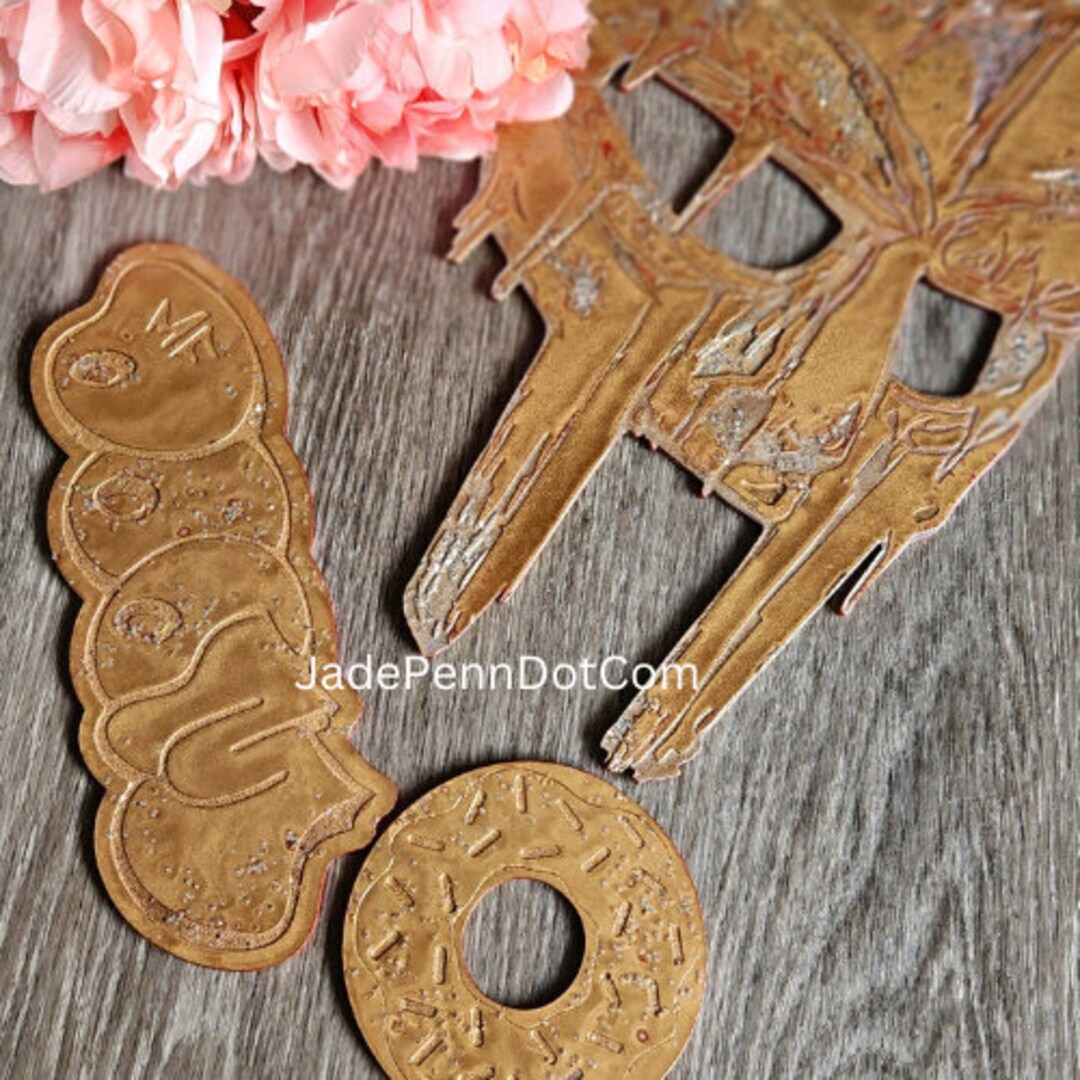 Acrylic Gold Glossy Finish Doom One of Kind Rare Find Doom Wall Art ...