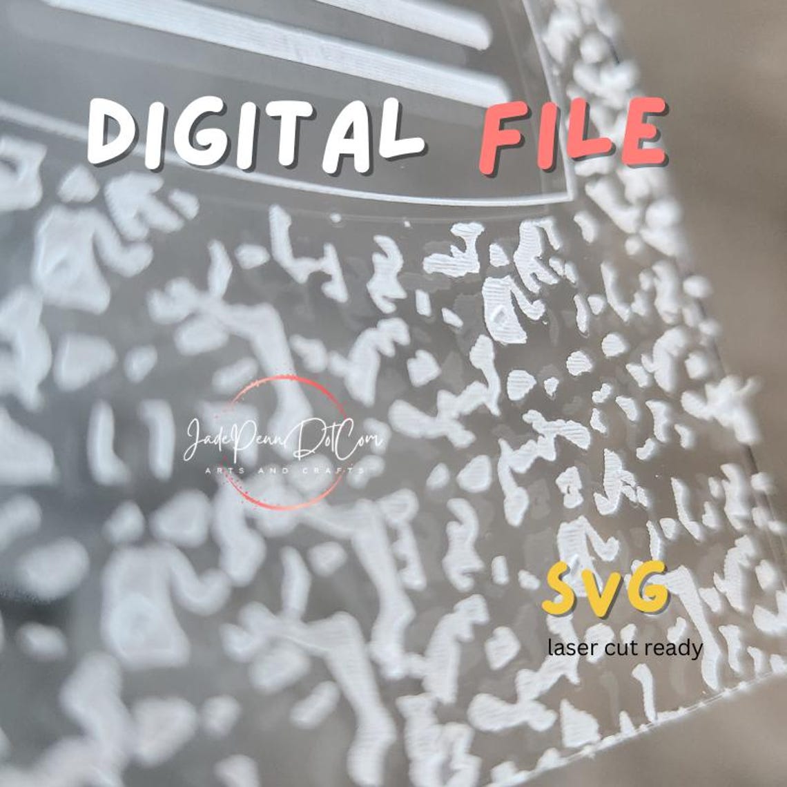 Marble Notebook Shaker SVG – Laser Cut Ready Digital File | Personalize ...