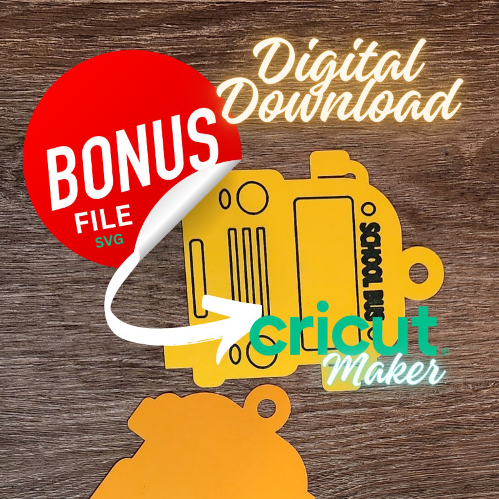 Bus Driver Card School Appreciation Cricut Maker File Download SVG Gift ...