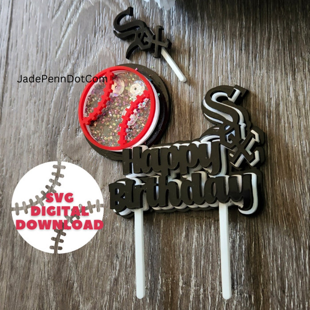 Baseball Theme Digital Download SVG Party Shaker Sports Fanatic Laser ...