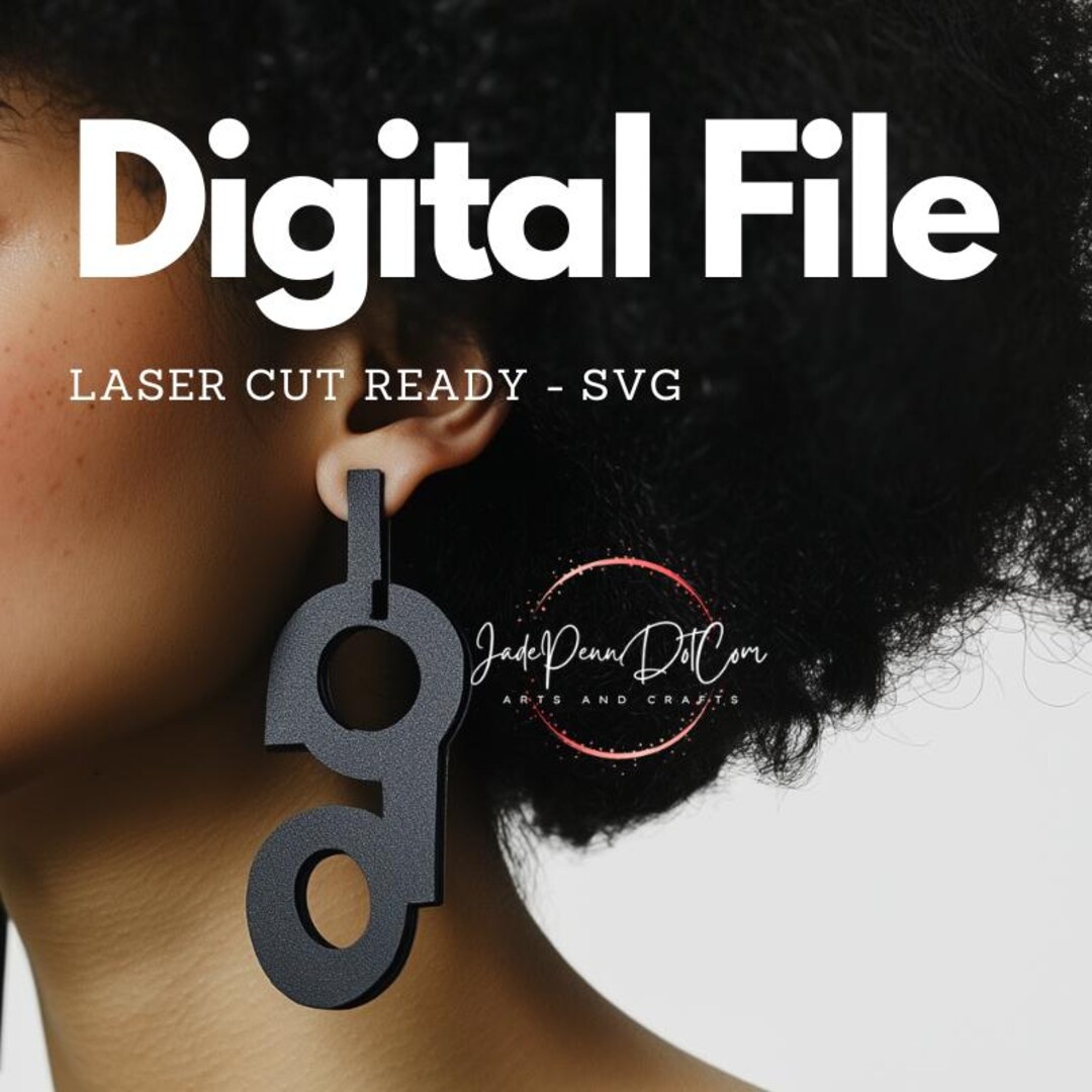 Organic Laser Cut File Letter G Digital Download Glowforge SVG - Etsy