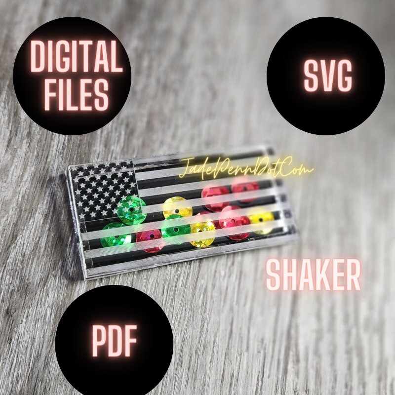 Digital File Laser Cut Shaker Design SVG PDF Fist Union Vote - Etsy