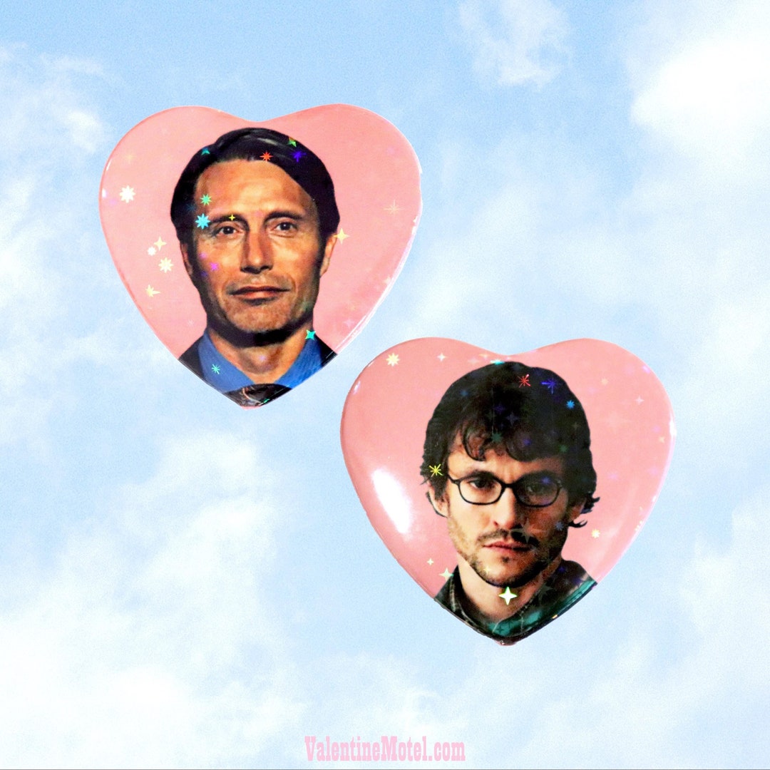 HANNIBAL: Pin or Magnet Set // 2.25 Inch Pop Culture Buttons - Etsy