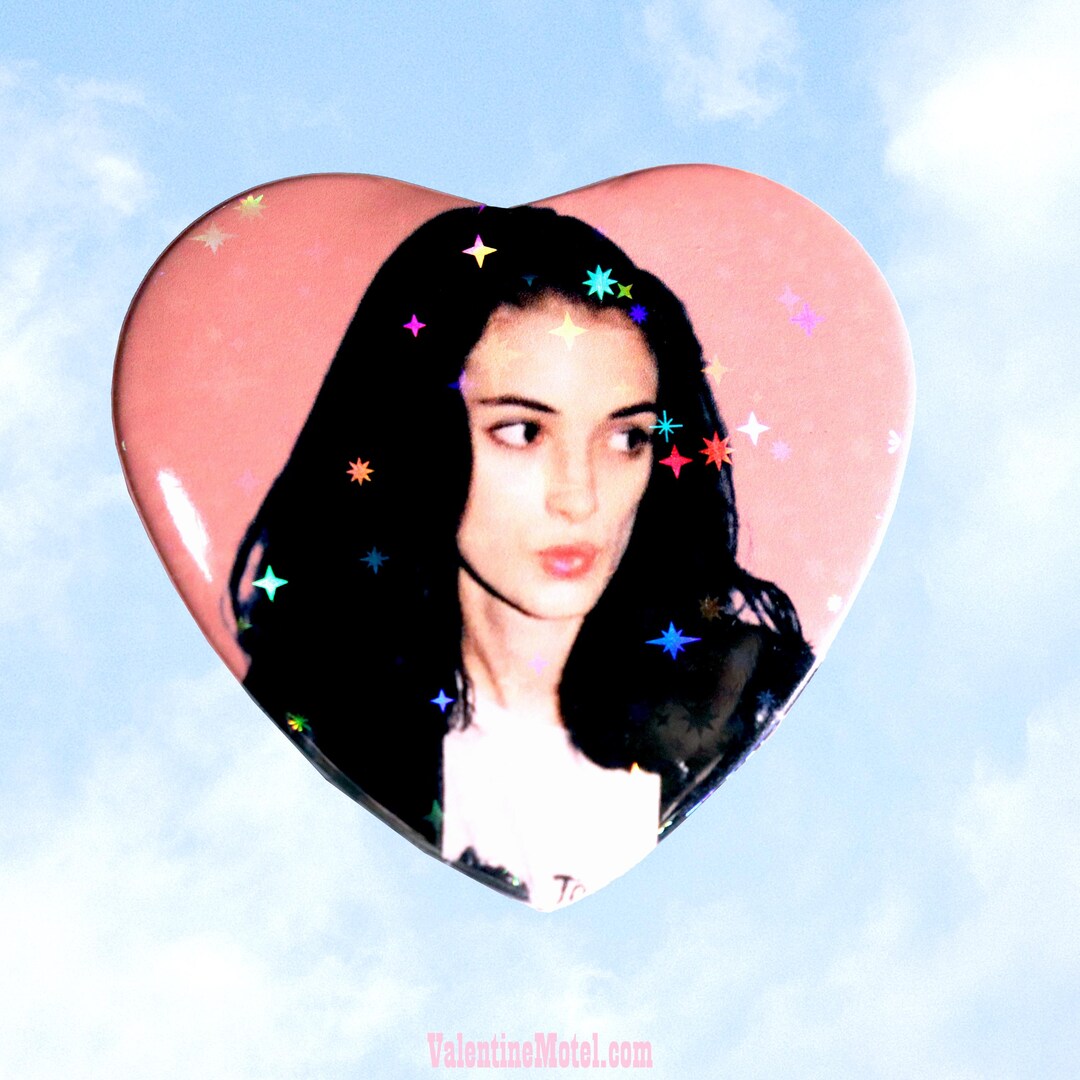 90s WINONA RYDER: Pin or Magnet // 2.25 Inch Pop Culture Buttons ...