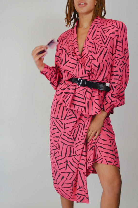 small - 1980s LILLI ANN Vintage Two Piece Set Selecte… - Gem