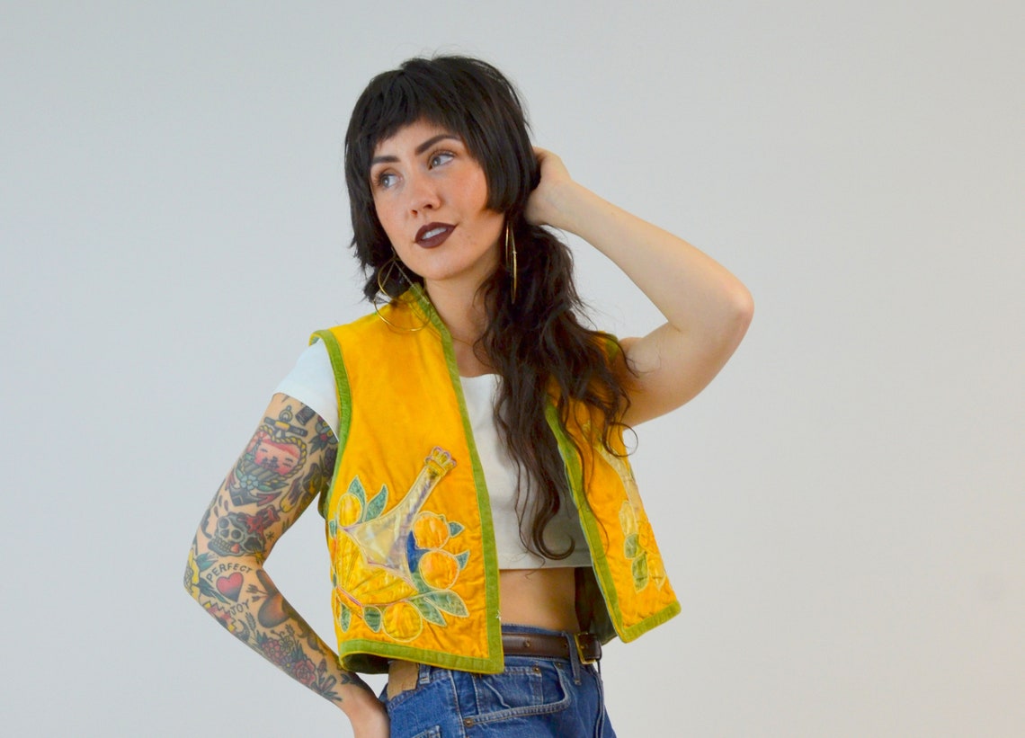 1900s Leopold Verch Velvet Vest – Vintage Appliqued Theater Costume - Etsy