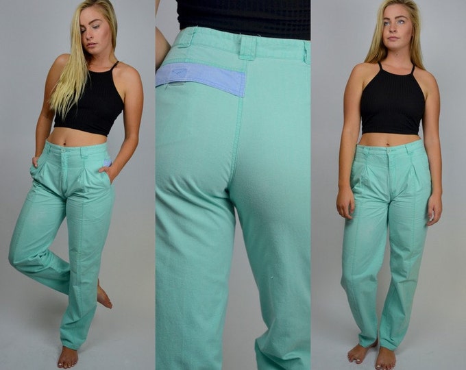 PCH | 32" | 1980s Vintage Pacific Coast Highway Pants 80s High Waisted ...