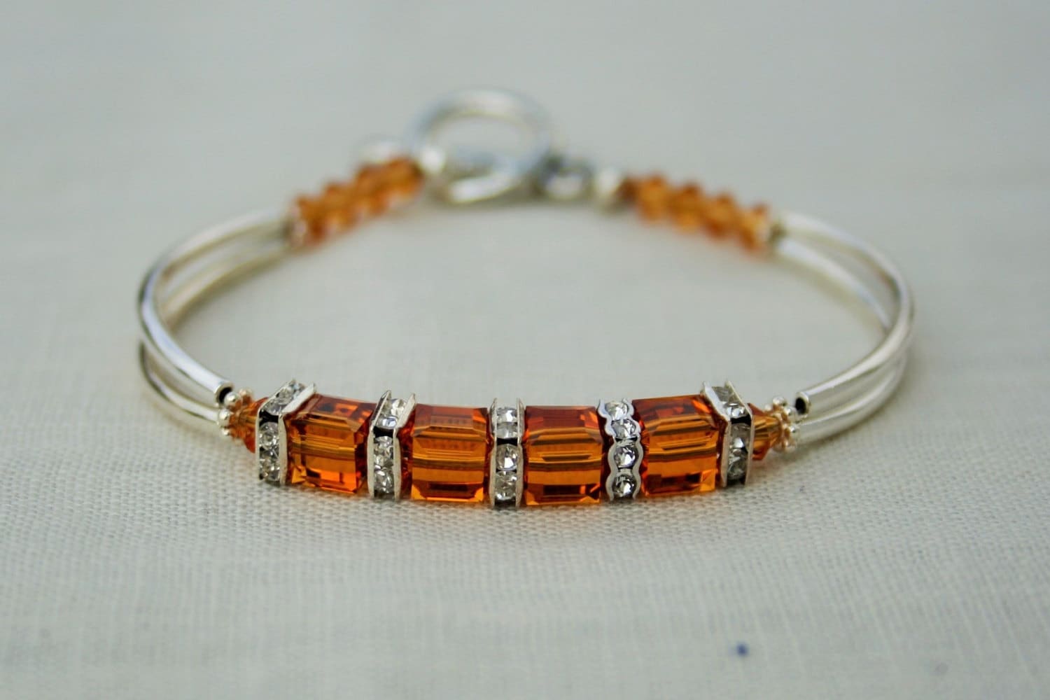 Swarovski November Birthstone Bracelet - Etsy