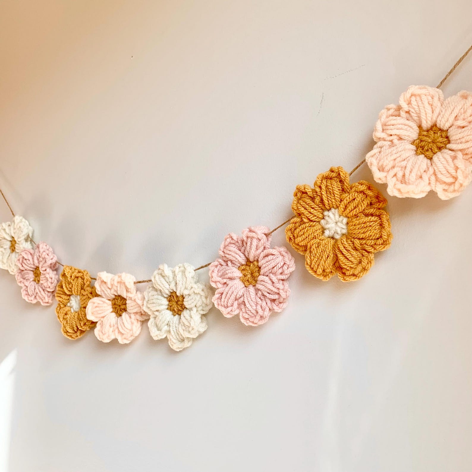 Daisy Garland, Daisy Bedroom Decor, Daisy Nursery Garland, Boho Girl ...