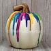 Splatter Paint Pumpkin Decoration / Fall Decor / Thanksgiving / Pumpkin ...