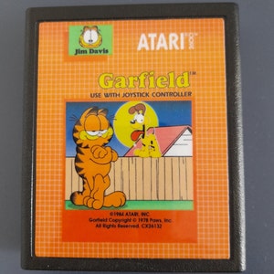 Garfield Atari 2600 - Etsy