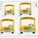 Back to School Photo Booth Frame School Bus Photo Booth Prop School ...