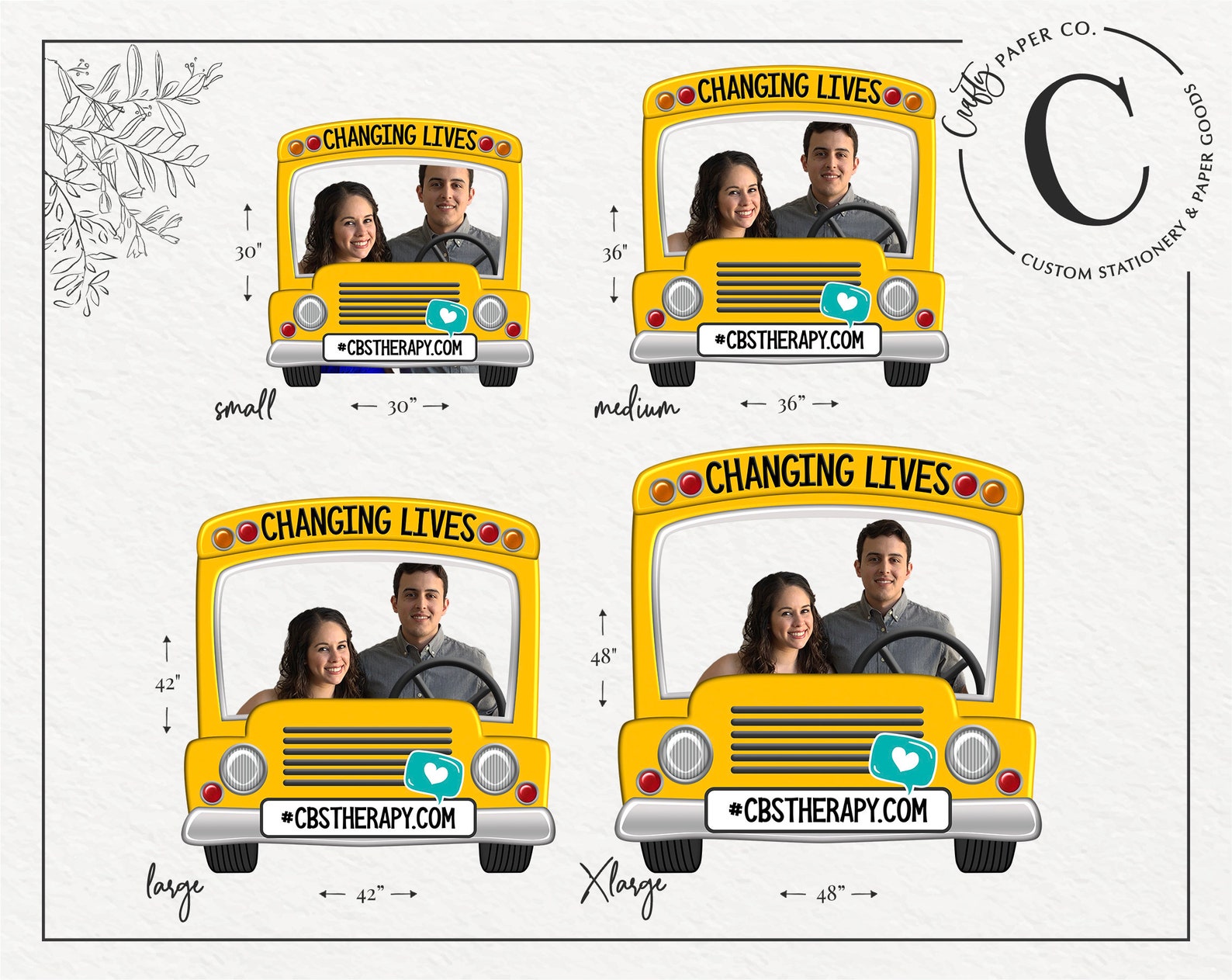 Back to School Photo Booth Frame School Bus Photo Booth Prop | Etsy