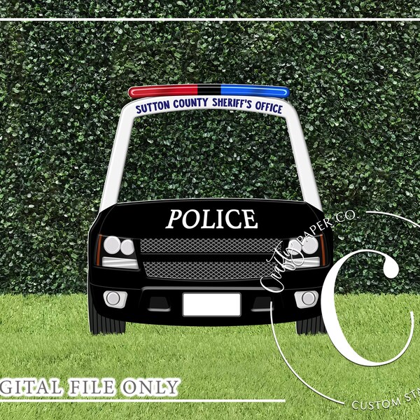 Custom Police Photo Frame - Etsy