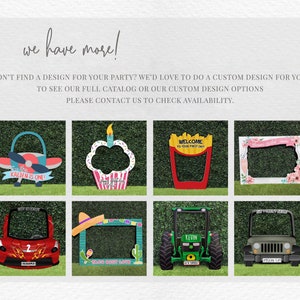 Van Photo Booth Frame Hippie Van Photo Booth Prop Custom Photo Booth ...