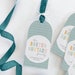 Pastel Doodles Custom Gift Tags Set Doodles Custom Hang Tags ...