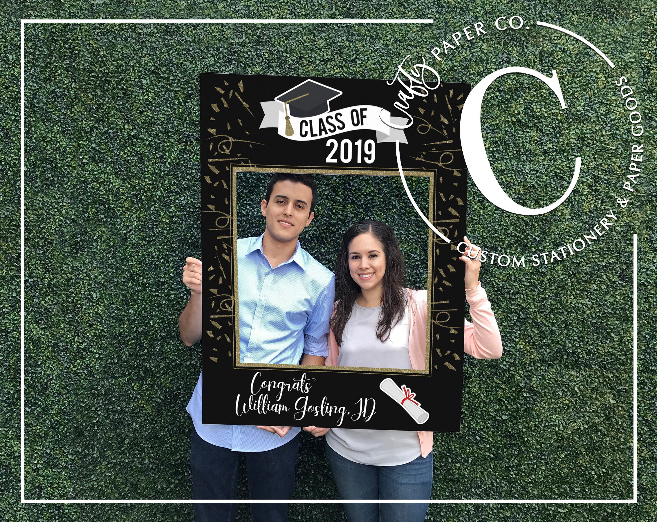Graduation Photo Frame Prop