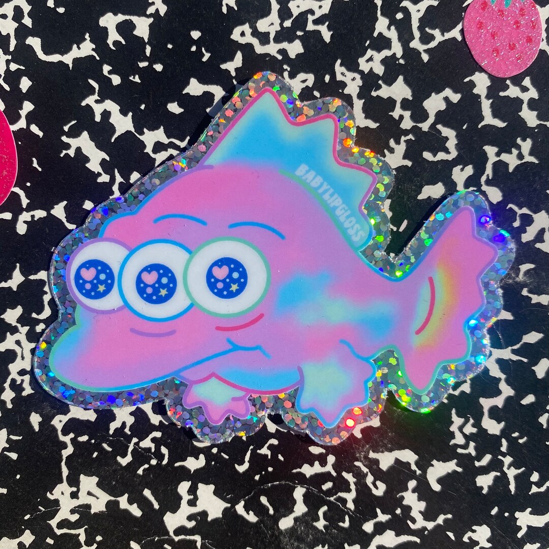 Blinky the Simpsons Fish Vinyl Sticker - Etsy