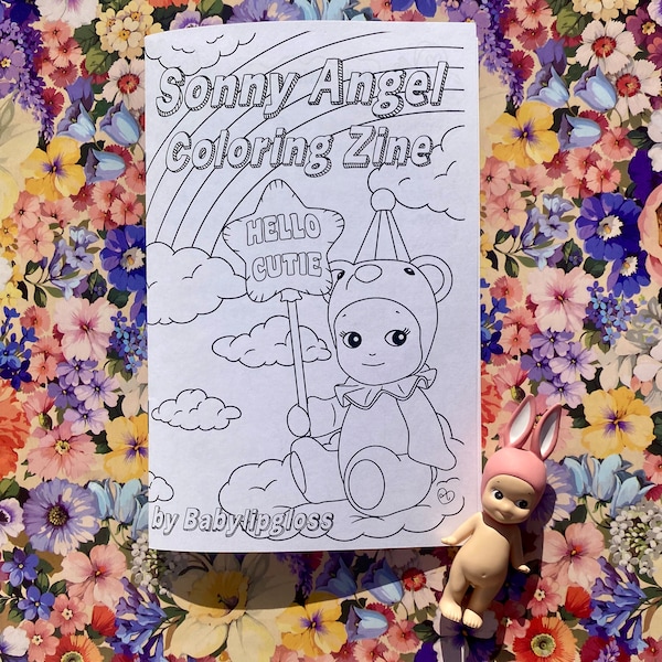 Sonny Angel Coloring Book - Etsy