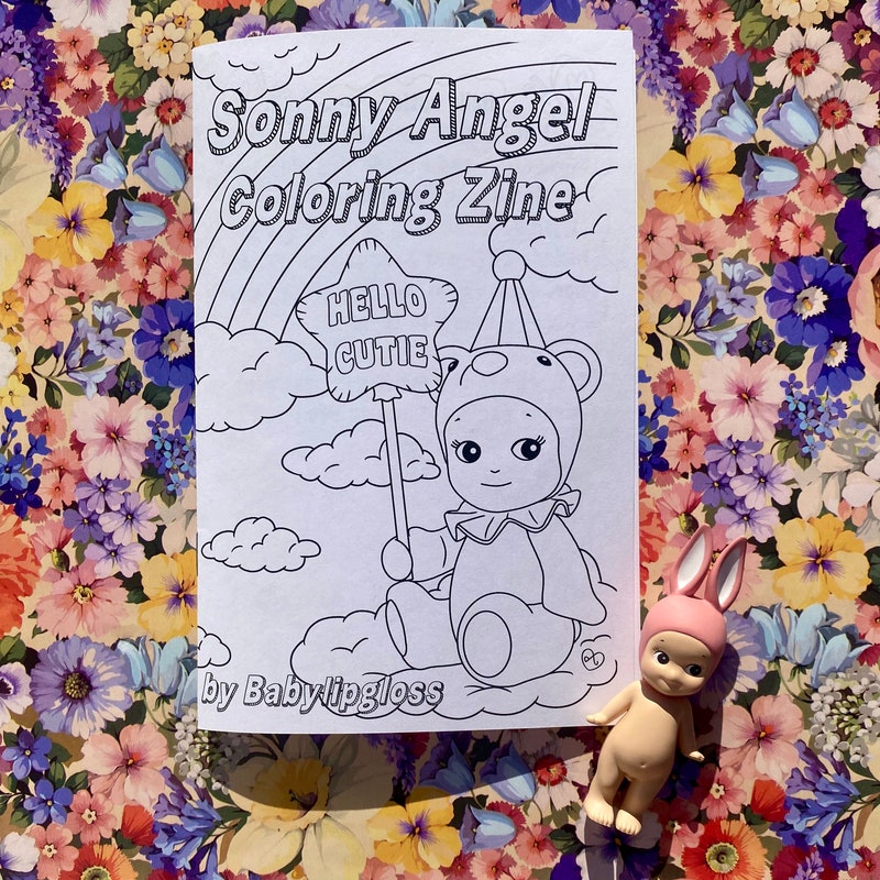 Sonny Angels Coloring - Etsy