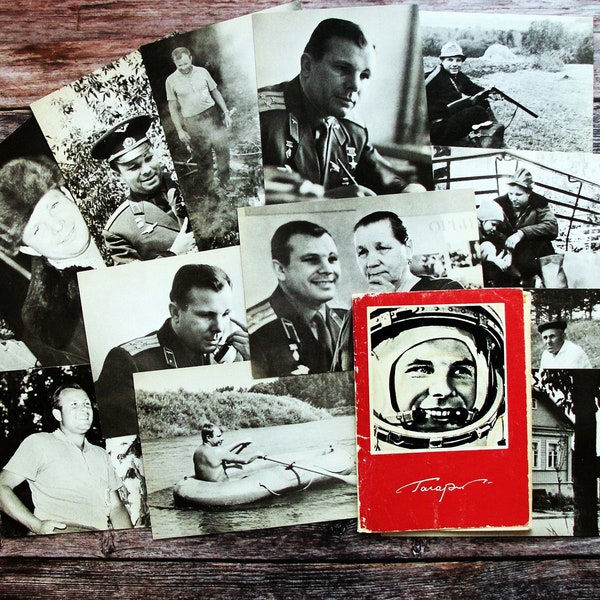 Soviet Cosmonaut Cards - Etsy