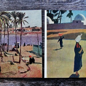 Asia Travel Cards Set 10 Vintage Travel Postcards 1962 - Etsy