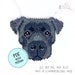 PDF Pattern, Blue Staffy, Peyote/brick Stitch Seed Bead Pendant/brooch ...