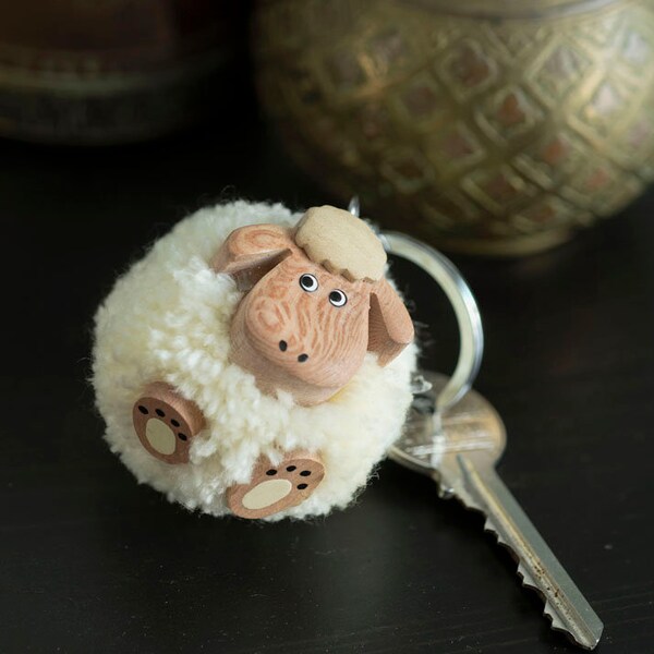 Wooden Key Ring - Etsy