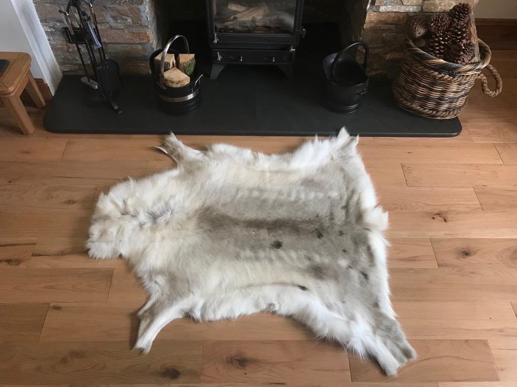 Premium Grade Extra Large Genuine Reindeer Hide With Natural - Etsy UK