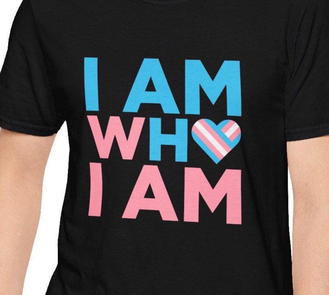Proud Transgender Person T-shirt, LGBT Tee, Trans Rights Activist Shirt ...