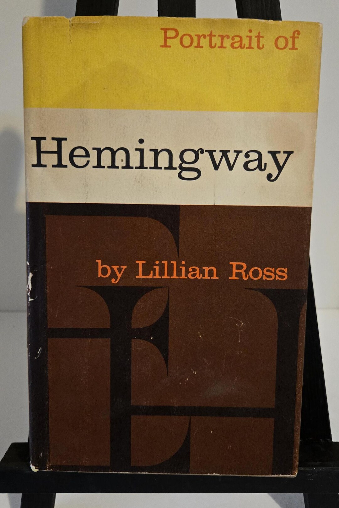 Portrait of Hemingway Lullian Ross 1961 Simon and Schuster First ...